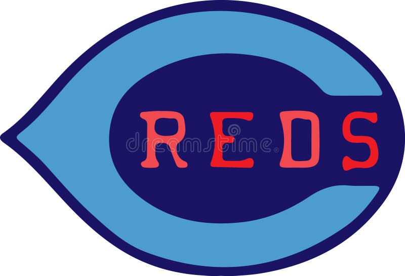 Abstract Cincinnati Reds Baseball Team Logo Design on White Editorial ...