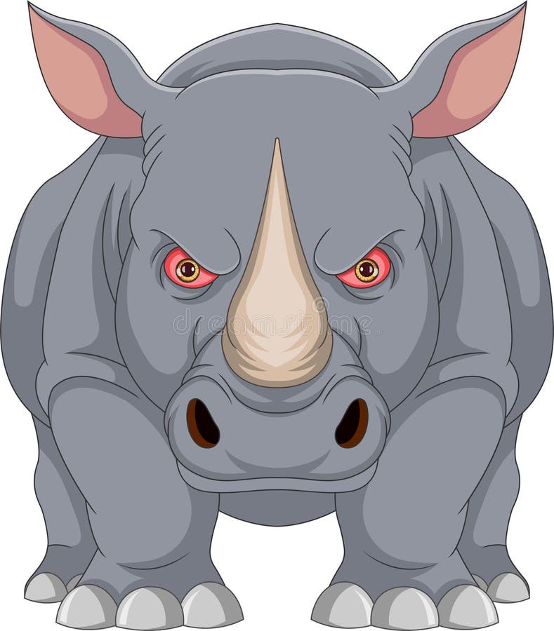 Angry Rhino Stock Illustrations – 1,858 Angry Rhino Stock Illustrations ...