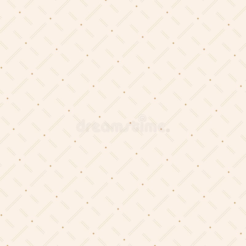 Abstract Geometric Seamless Pattern Beige Background Stock Vector ...