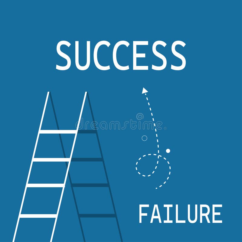 Ladder To Success Illustration Image Stock Illustration - Illustration ...