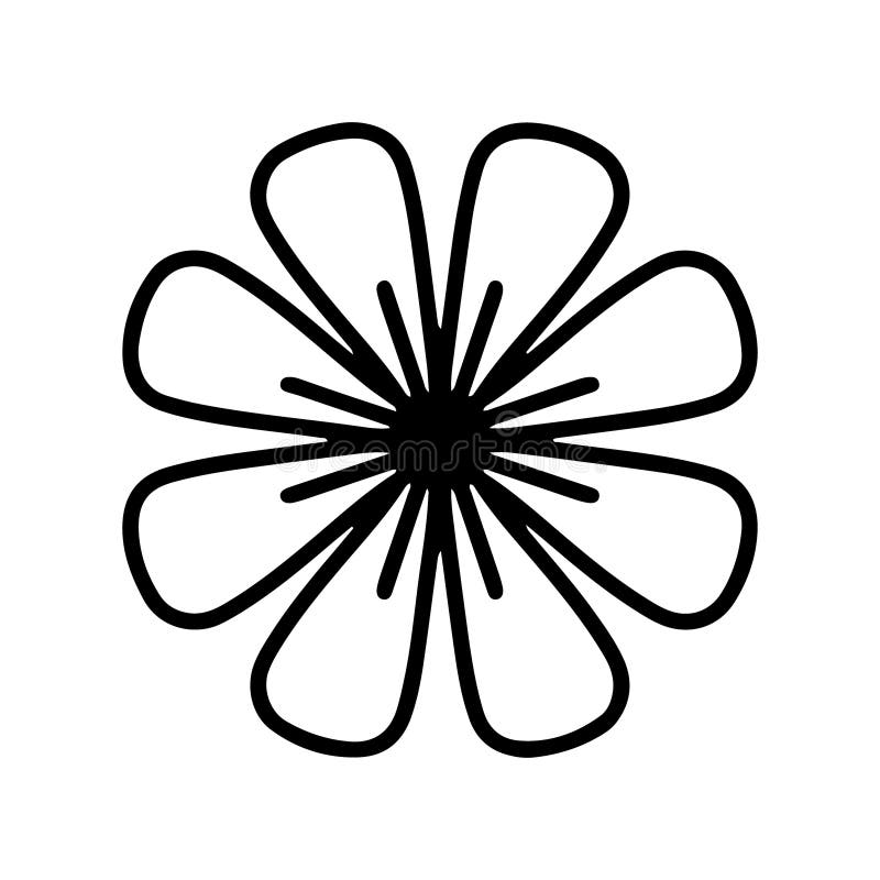 Flower sign and symbol. stock vector. Illustration of bohemian - 319110811