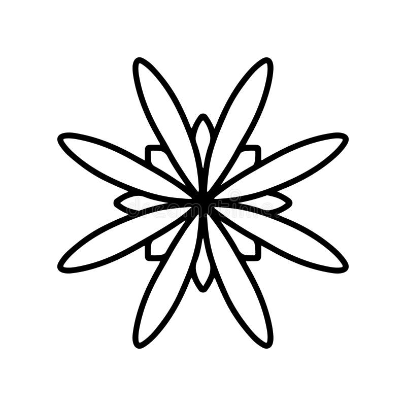 Flower sign and symbol. stock vector. Illustration of flower - 319110838