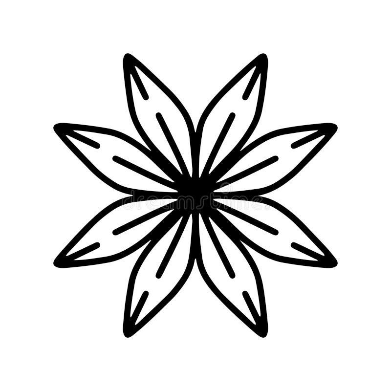 Flower sign and symbol. stock vector. Illustration of simple - 319110849