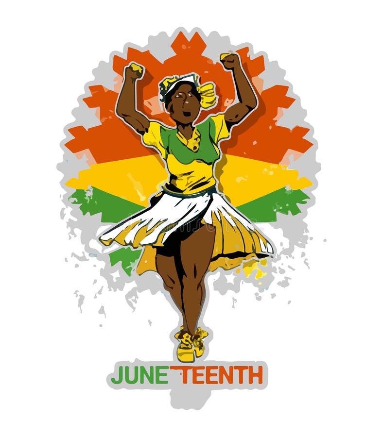 An Intricately Designed 3D Render of a Juneteenth Sticker Featuring a ...