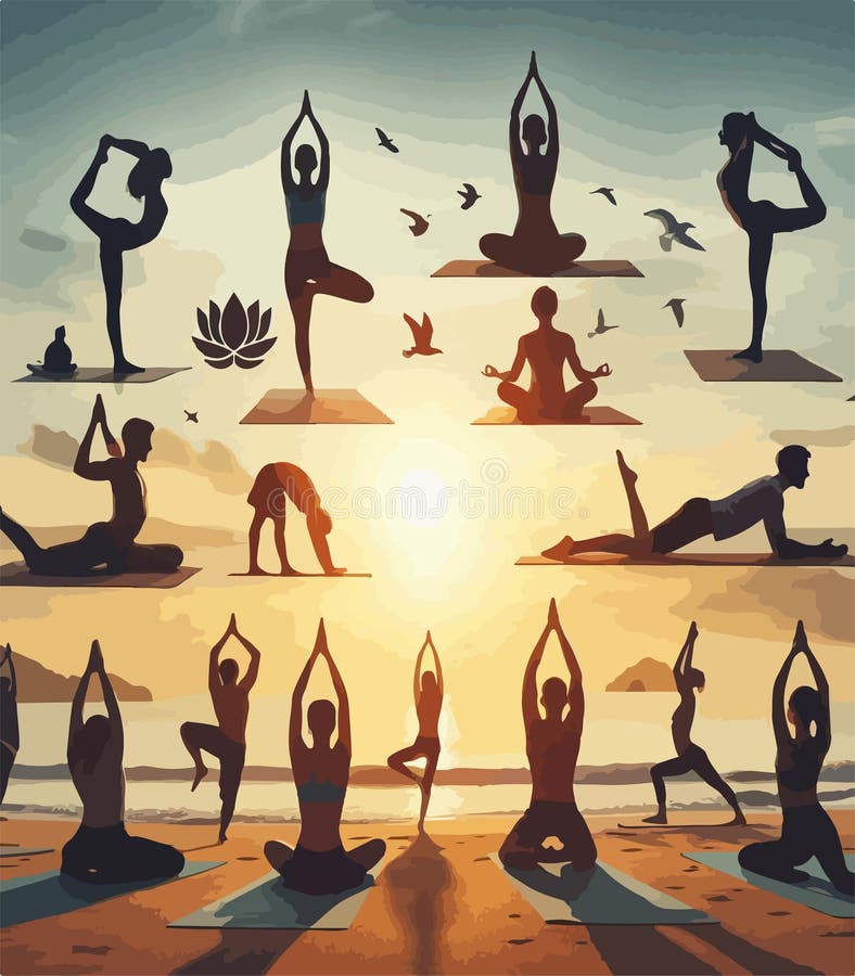 Spiritual Exercise Stock Illustrations – 20,164 Spiritual Exercise ...