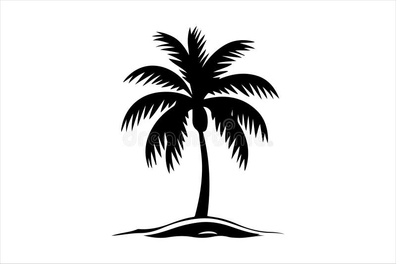 Blackcoconutsilhouette Stock Illustrations – 2 Blackcoconutsilhouette ...