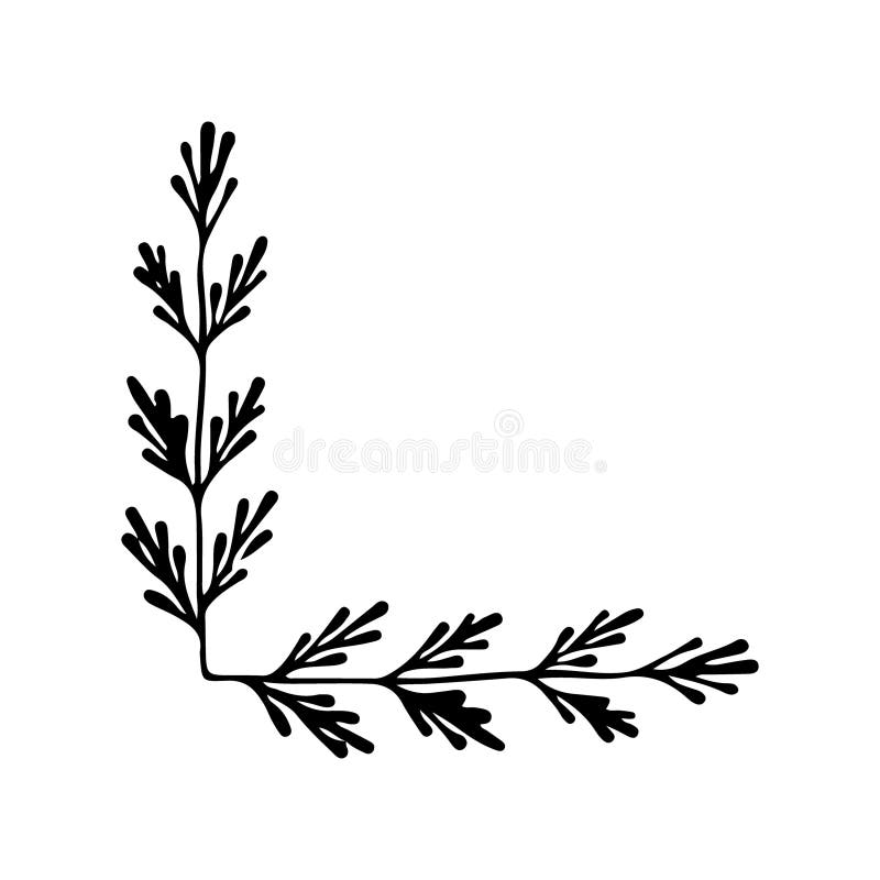 Corner Border Element stock vector. Illustration of luxury - 322959859