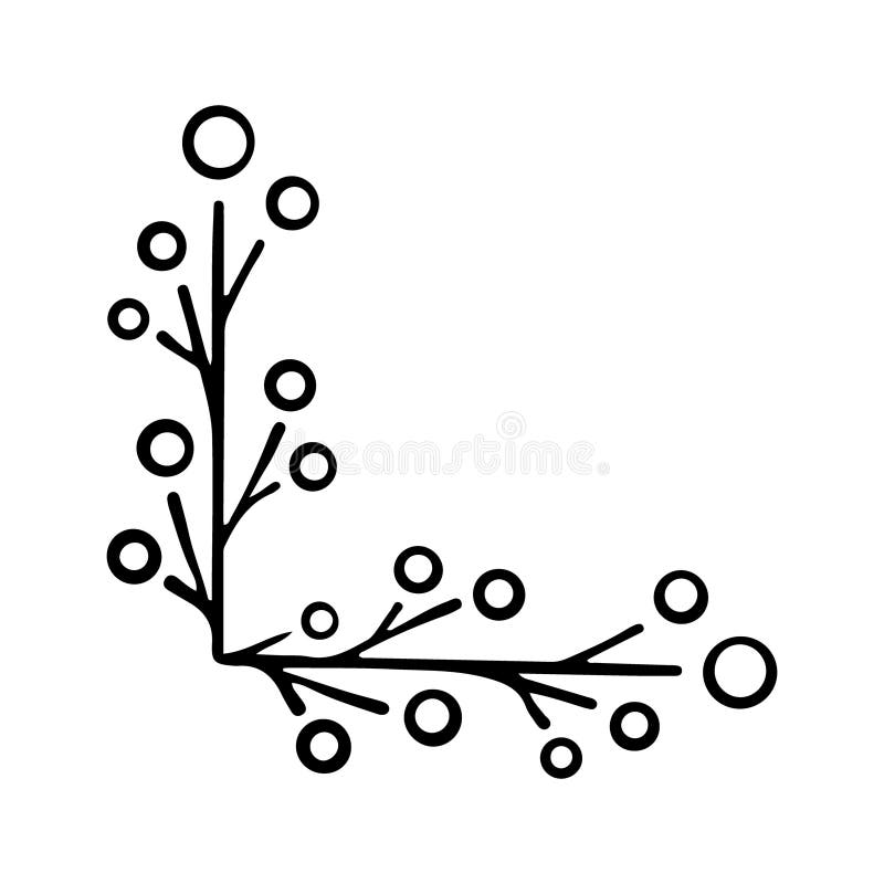 Corner Border Element stock vector. Illustration of decoration - 322959867