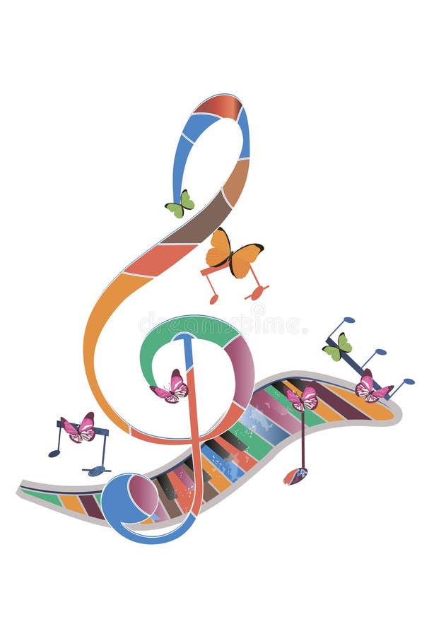 Spring Music Notes Stock Illustrations – 1,225 Spring Music Notes Stock ...
