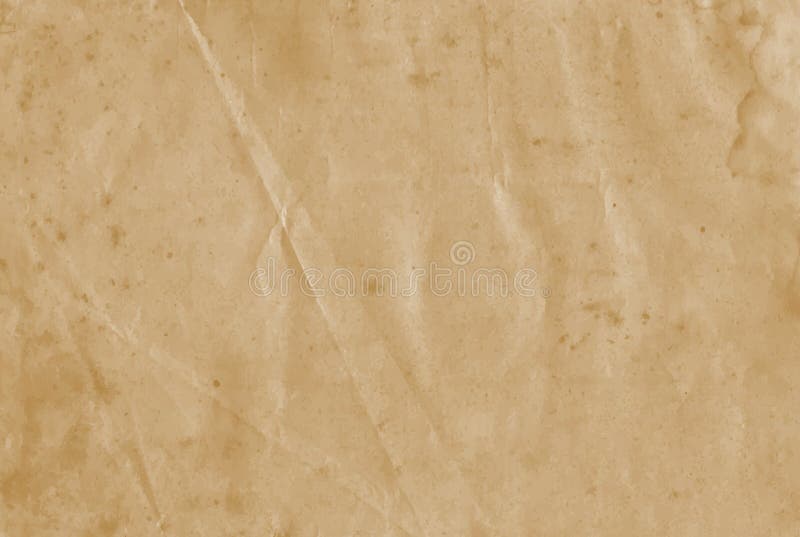 Old Worn Crumpled Paper Background. Vintage Dirty Sheet of Parchment ...