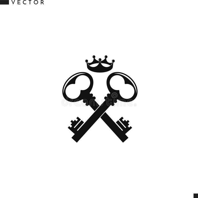 Old keys stock vector. Illustration of protection, design - 324596951