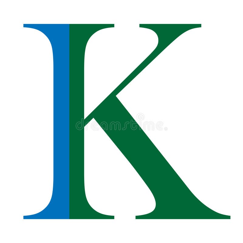 K Letter - Iconic Symbol of K Stock Illustration - Illustration of logo ...
