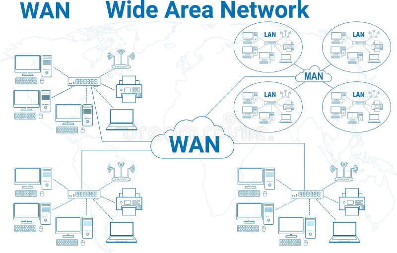 Wide Area Network Stock Illustrations – 550 Wide Area Network Stock ...