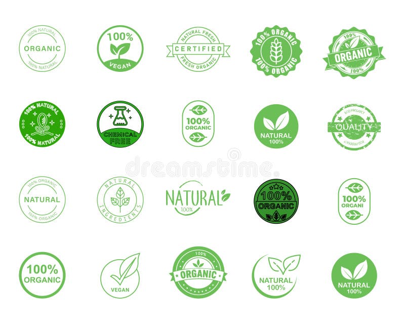 100 Natural Logo Stock Illustrations – 7,392 100 Natural Logo Stock ...