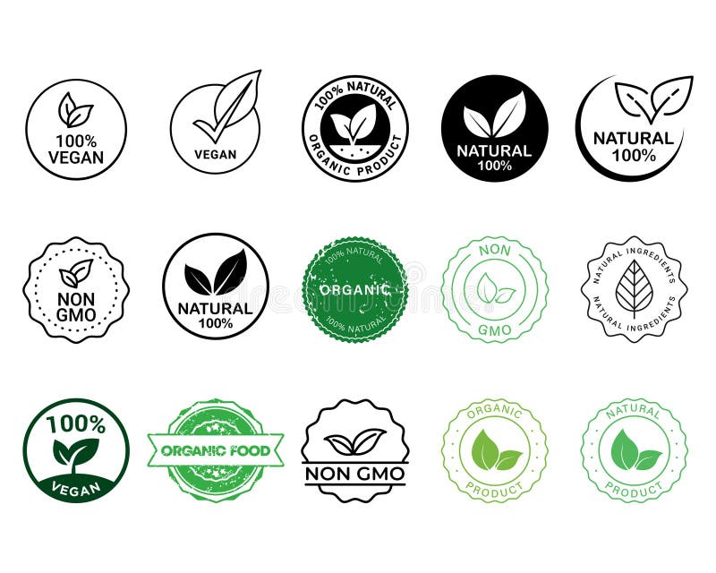 100 Natural Logo Stock Illustrations – 7,392 100 Natural Logo Stock ...