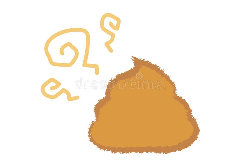 Image Illustration of Stinky Poop Stock Vector - Illustration of ...