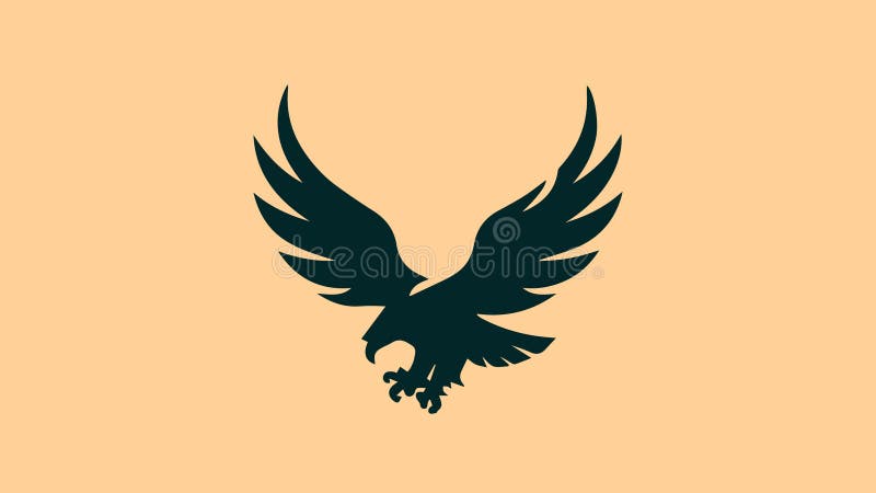 Eagle Mascot Logo for Business. Flying Eagle Abstract Design Stock Vector - Illustration of logo ...