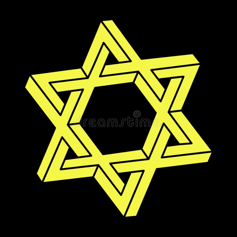 Impossible Optical Illusion Shapes. Optical Art Object. Impossible ...