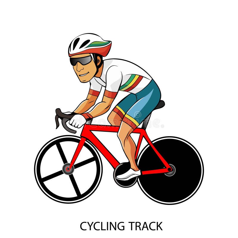 Cycling Track: Olympic Games Cartoon Clip Art Stock Illustration ...
