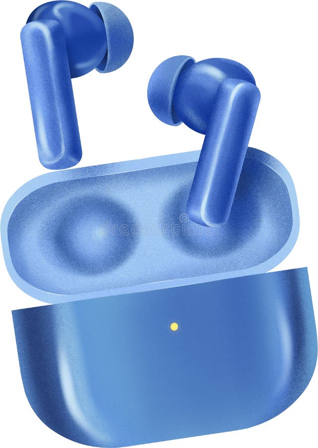 Air buds vector stock illustration. Illustration of portable - 331924838