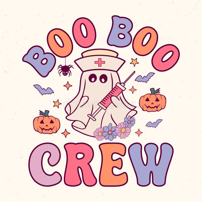 Boo Boo Crew stock vector. Illustration of fashion, silhouette - 332579844