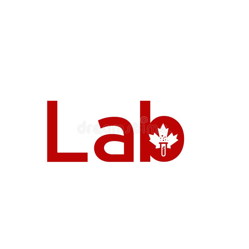 Typographic "Laboratory" Vector Logo. Stock Vector - Illustration of science, modern: 332883505