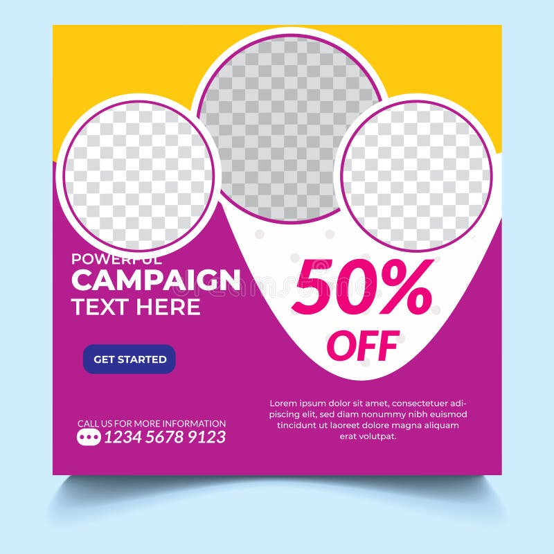 Campaign Discount Flat Offer Vector Stock Vector - Illustration of ...