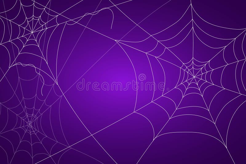Flat Background Spider Vector Illustration Stock Illustration ...