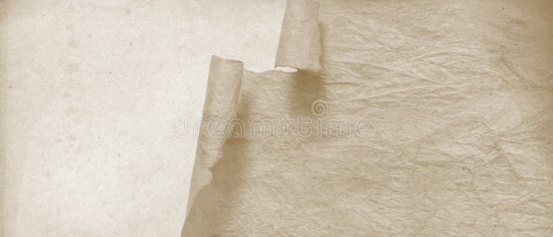 Background Texture of Old Wrinkled Torn Paper, Tattered Vintage ...