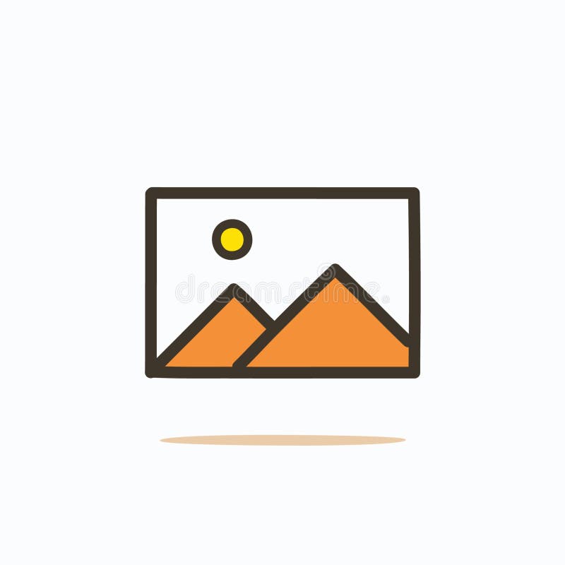 Vector Illustrations Icon Designed for Symbol of the Album. Stock ...