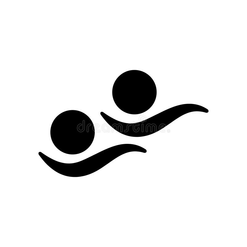 Swimming Icon. Swimming Symbol. Swimming Sign. Simple Swimmer Logo Sign ...