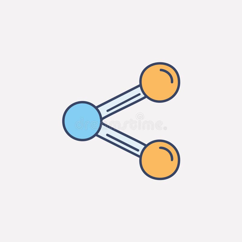 Symbol of Easy Share Vector Icon Designed for Share Files. Stock ...