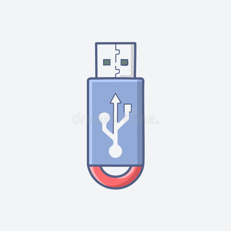 Vector Icon Designed for Symbol Represents Usb Drive. Stock ...