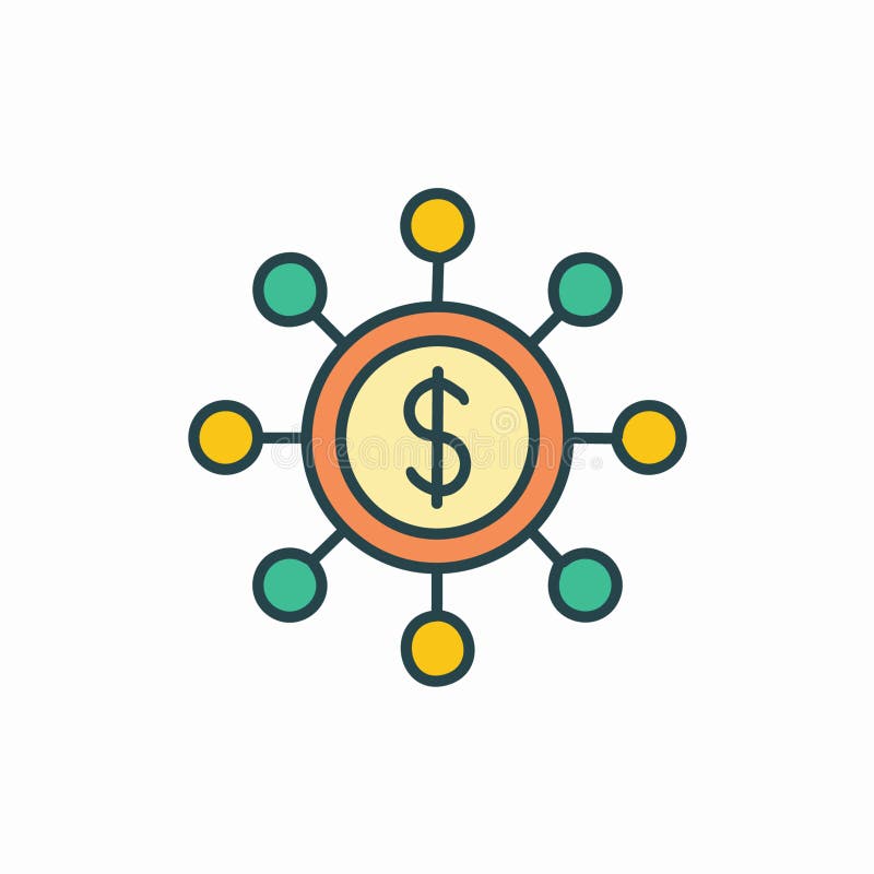 Vector Illustrations Icon Designed for Symbol of Accounting in Banking ...