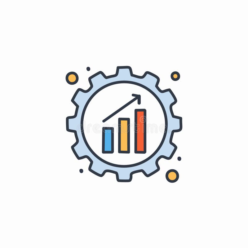 Vector Illustrations Icon Designed for Symbol of Buisness Growth ...