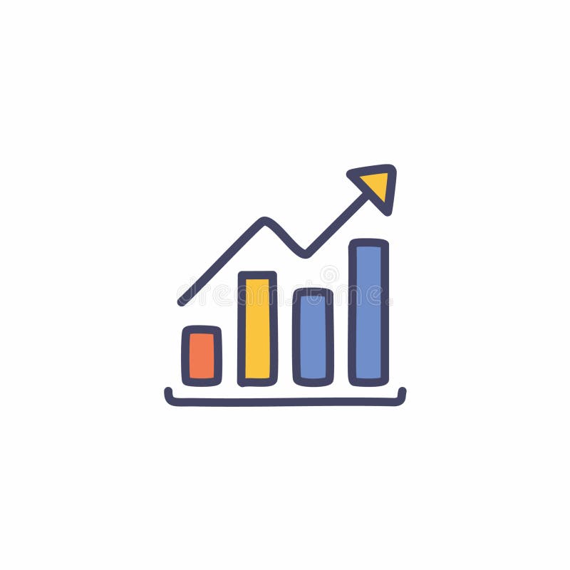 Vector Illustrations Icon Designed for Symbol of Buisness Growth ...