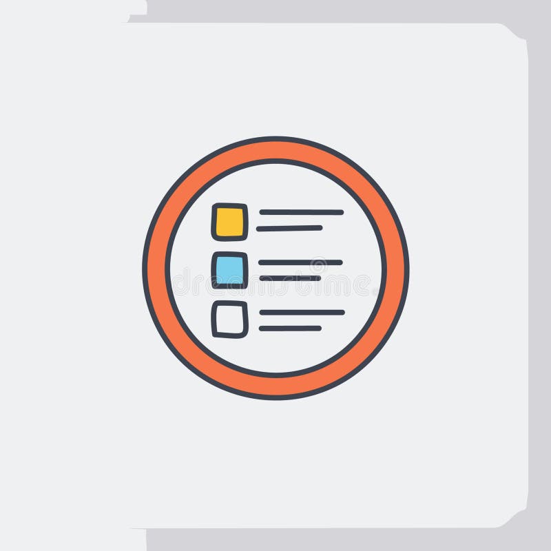 Vector Illustrations Icon Designed for Symbol of Menu. Stock ...