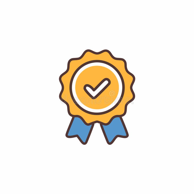 Vector Icon Design for Symbol of Business Budge.... Stock Illustration ...