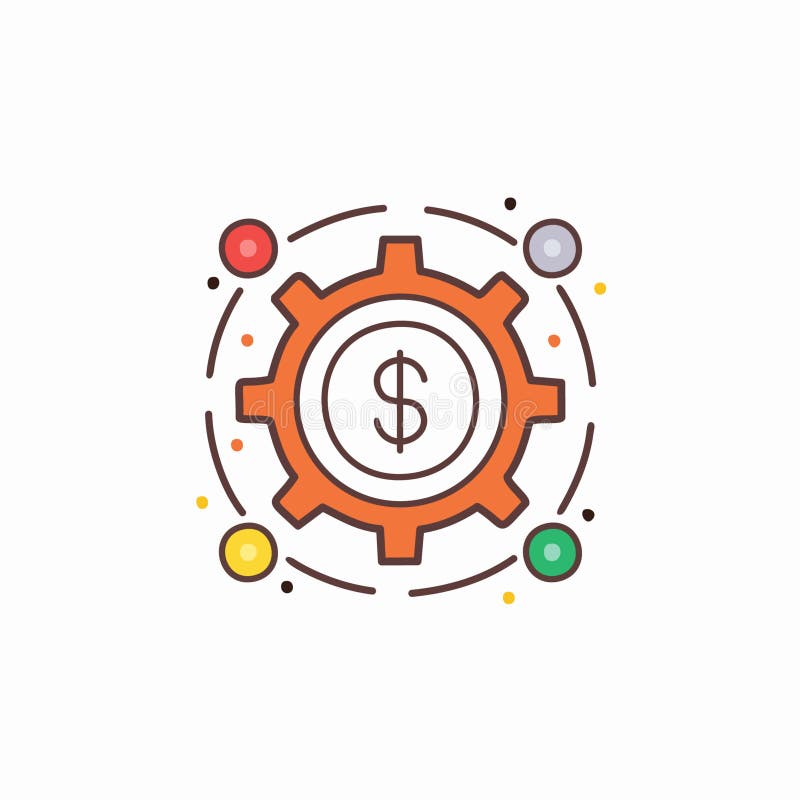 Icon Diagram Created for Symbol of Competence. Stock Illustration ...