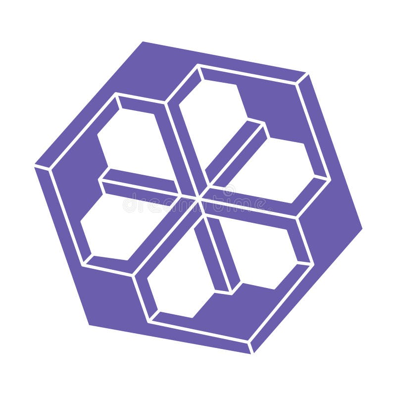 Infinity Symbol Impossible Shapes Optical Illusion Logo Design Stock ...