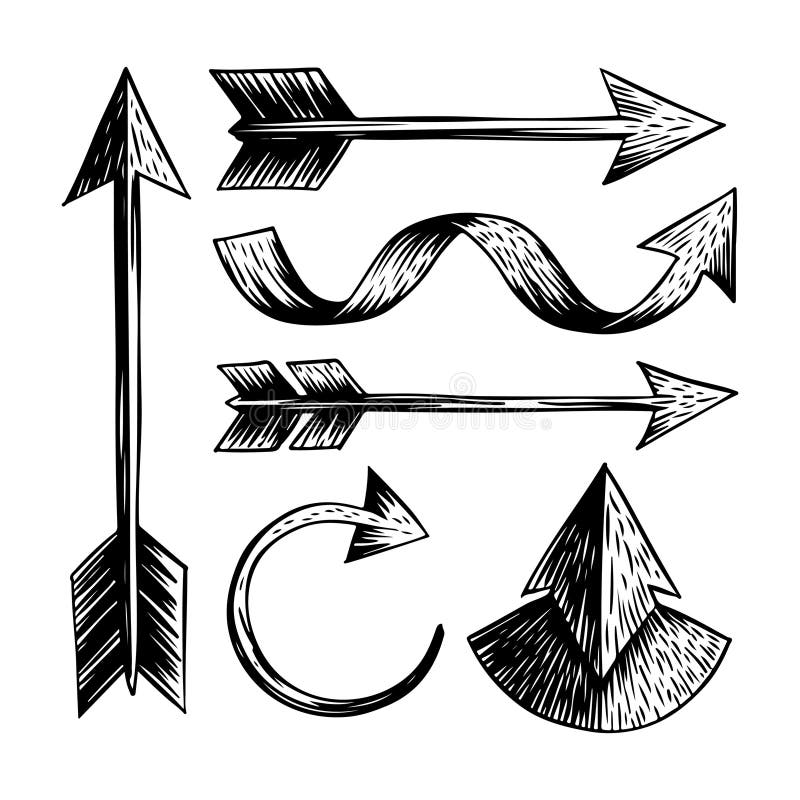 Custom arrow shaper design stock vector. Illustration of thick - 337513045