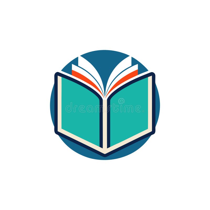 Open Book Sign Icon or Logo Design. Stock Vector - Illustration of book ...