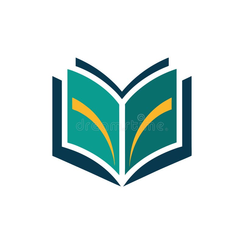 Open Book Sign Icon or Logo Design. Stock Vector - Illustration of love ...