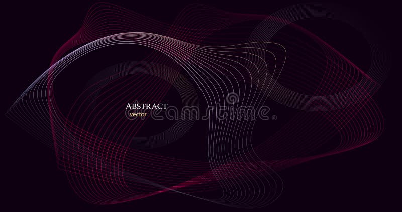 Abstract Background. Conceptual Interplay of Shapes and Lines Stock ...