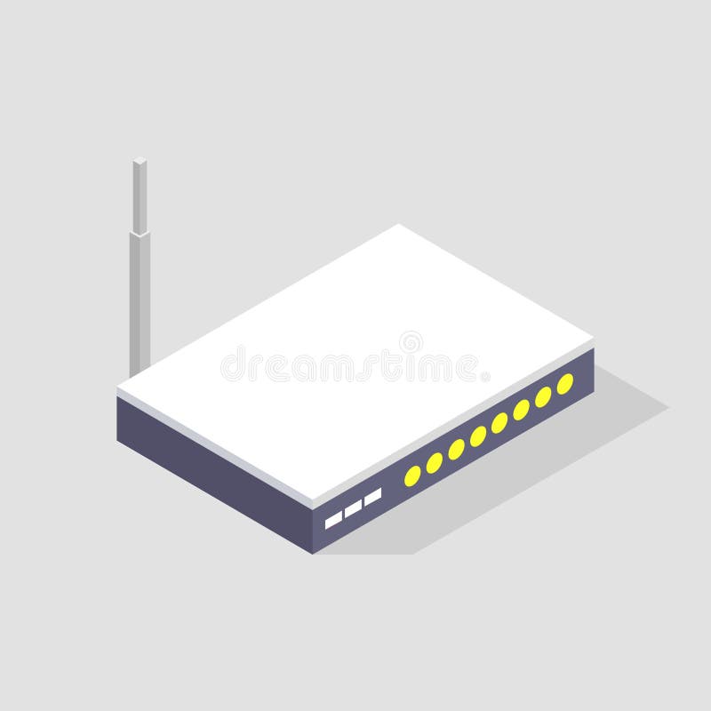 Isometric Modem Stock Illustrations – 1,420 Isometric Modem Stock ...