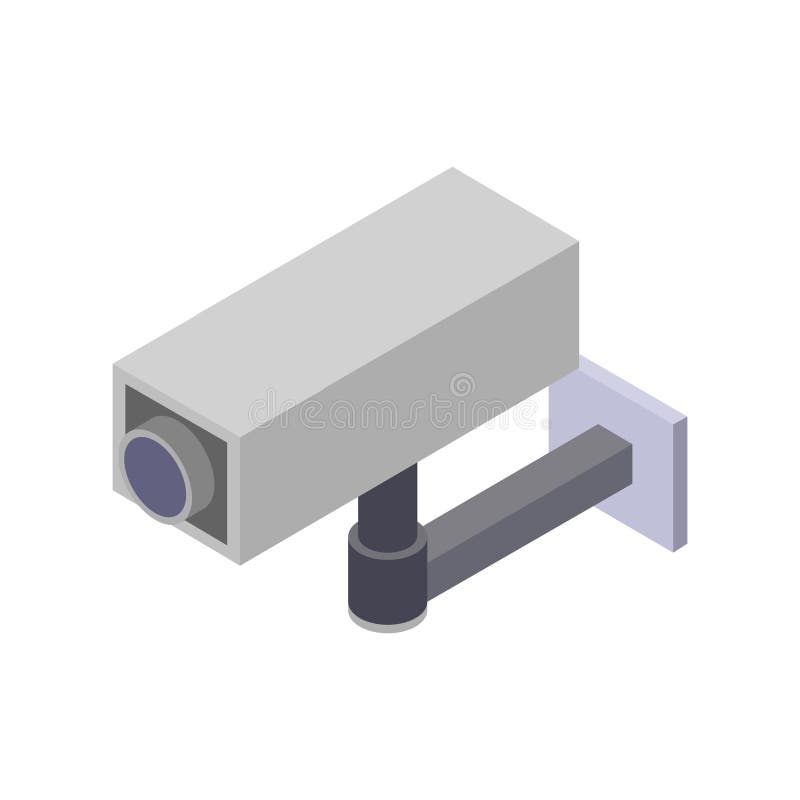 Cctv Camera Isometric Stock Illustrations – 1,187 Cctv Camera Isometric ...