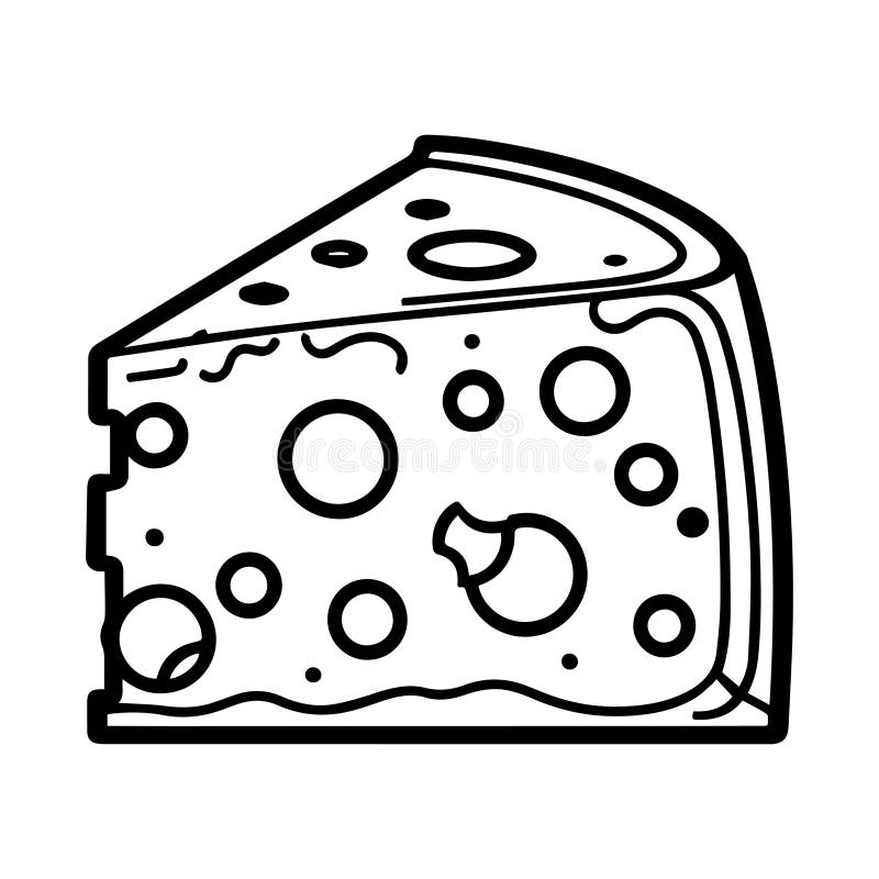 "Printable Cheese Vector - Perfect for Digital Art & Clipart" Stock ...