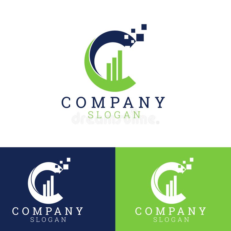 C Company Logo Design ,letter C Logo Stock Vector - Illustration of ...