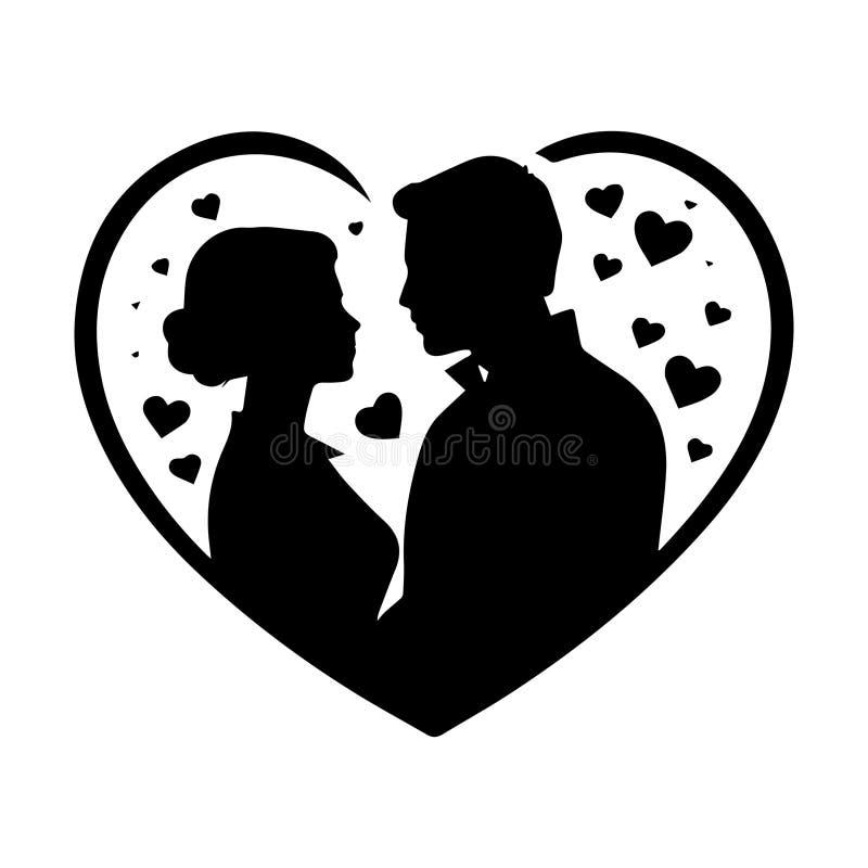 Best Valentines Day Romantic Couple SVG for Custom Products Stock ...
