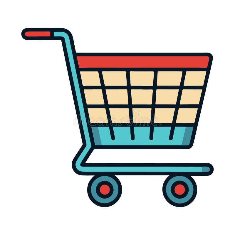 Discover Versatile Shop Cart Vector Art Design, Perfect for E-commerce ...